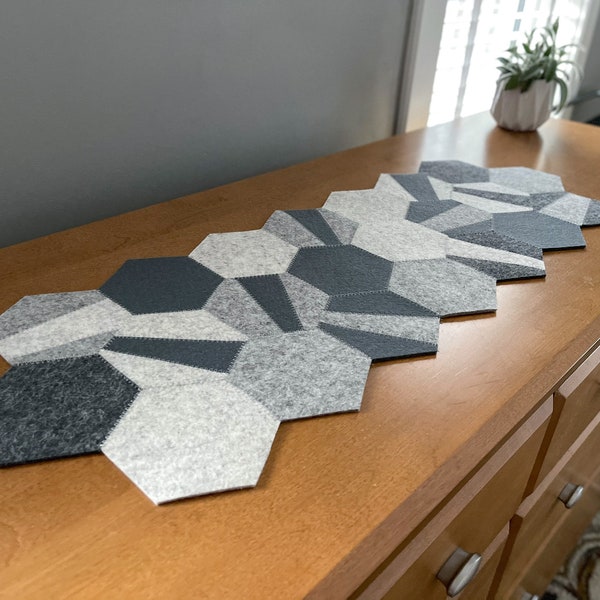 Hexagon Table Runner - Etsy