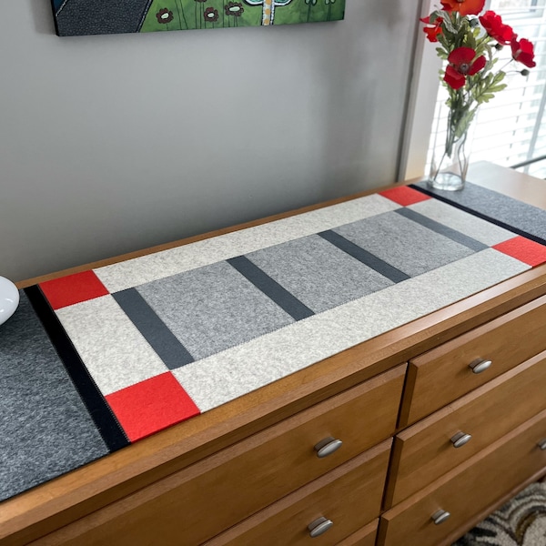 Table Runner Modern - Etsy