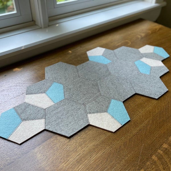 Hexagon Table Runner - Etsy