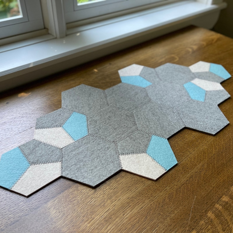 Hexagon Table Runner - Etsy