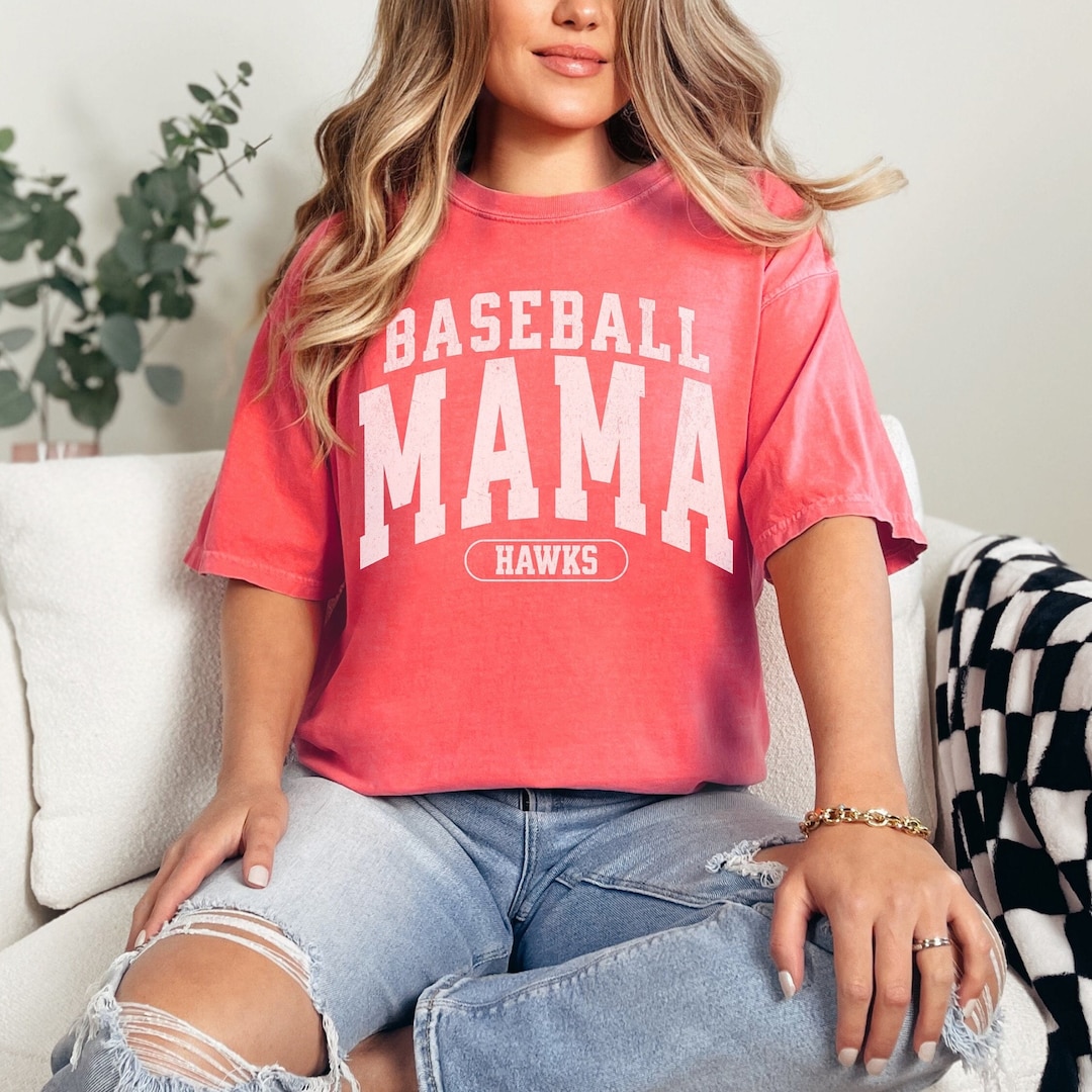 Personalized Baseball Mom Shirt Comfort Colors® Tshirt Baseball Season ...