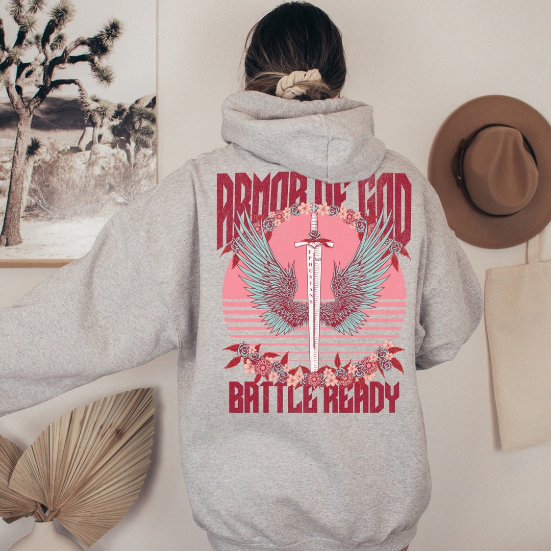 Christian Hoodie Armor of God Christian Merch Jesus Hoodie Bible Verse ...