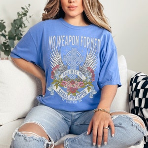 Christian Shirts Comfort Colors® Bible Verse Shirt Baptism Gift ...