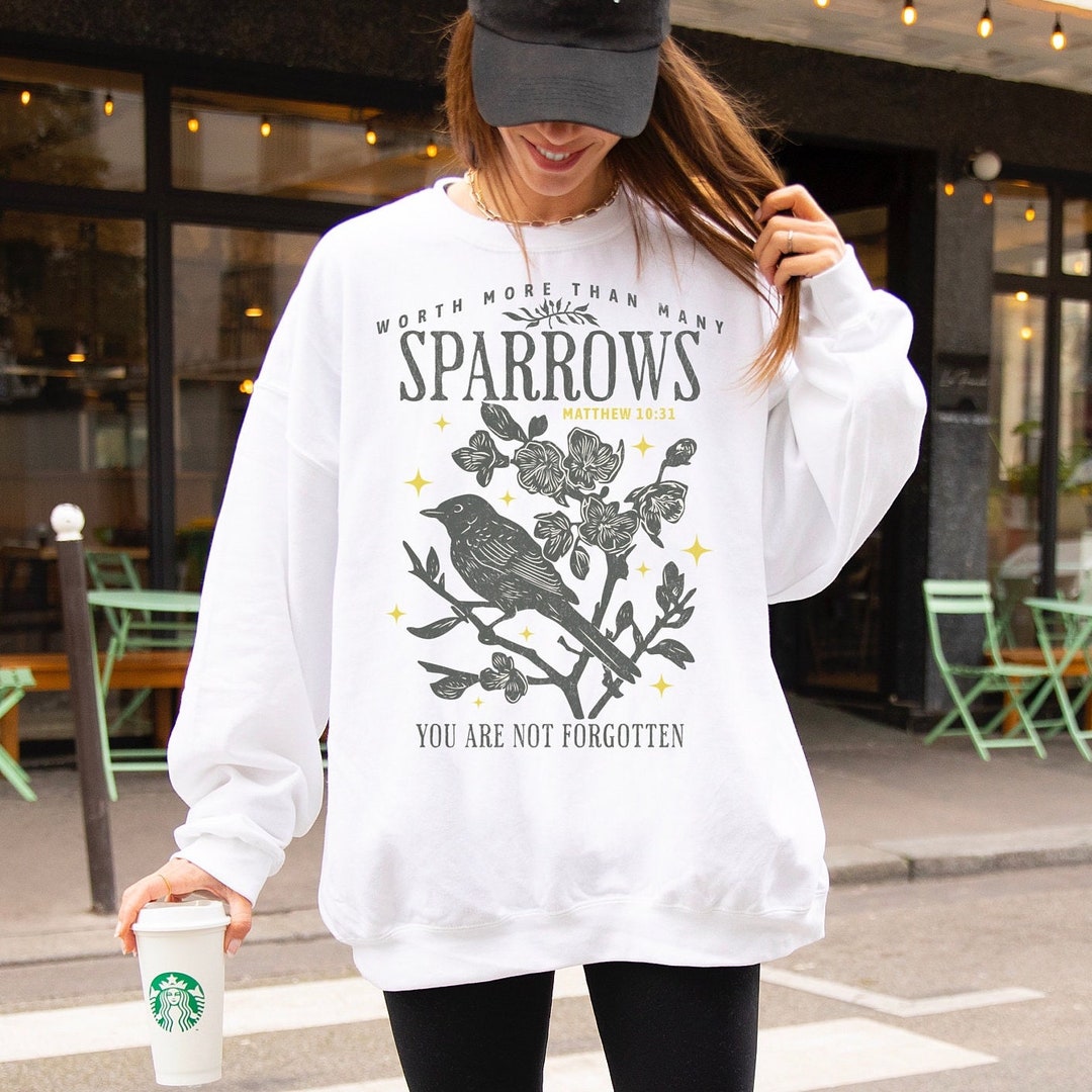 Christian Sweatshirt Bible Verse Religious Gift for Her Christian Merch ...