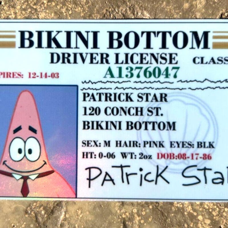 Patrick Star - Etsy