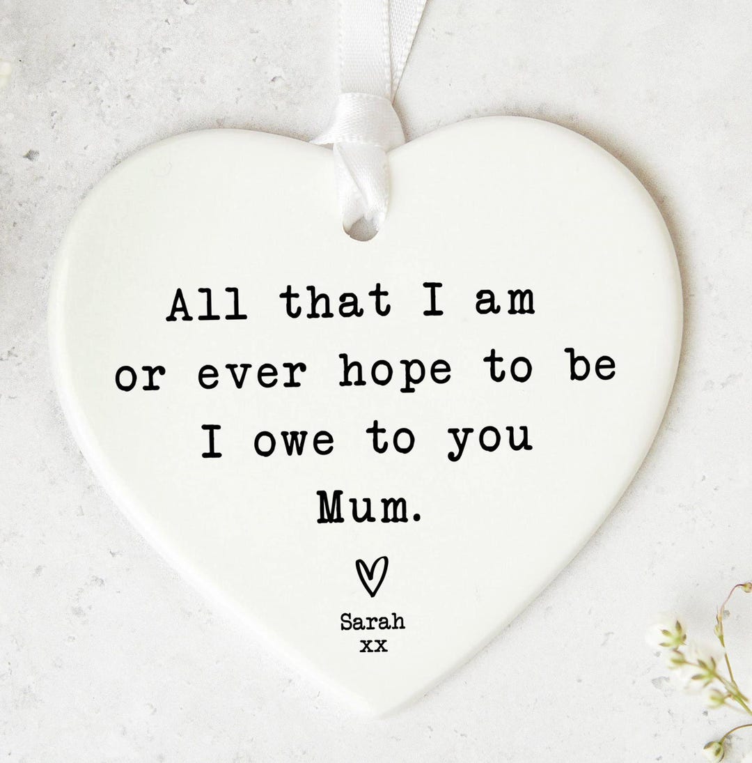 Mum Gift KS45 | Personalised Mum Keepsake Mum's Birthday | Present for ...