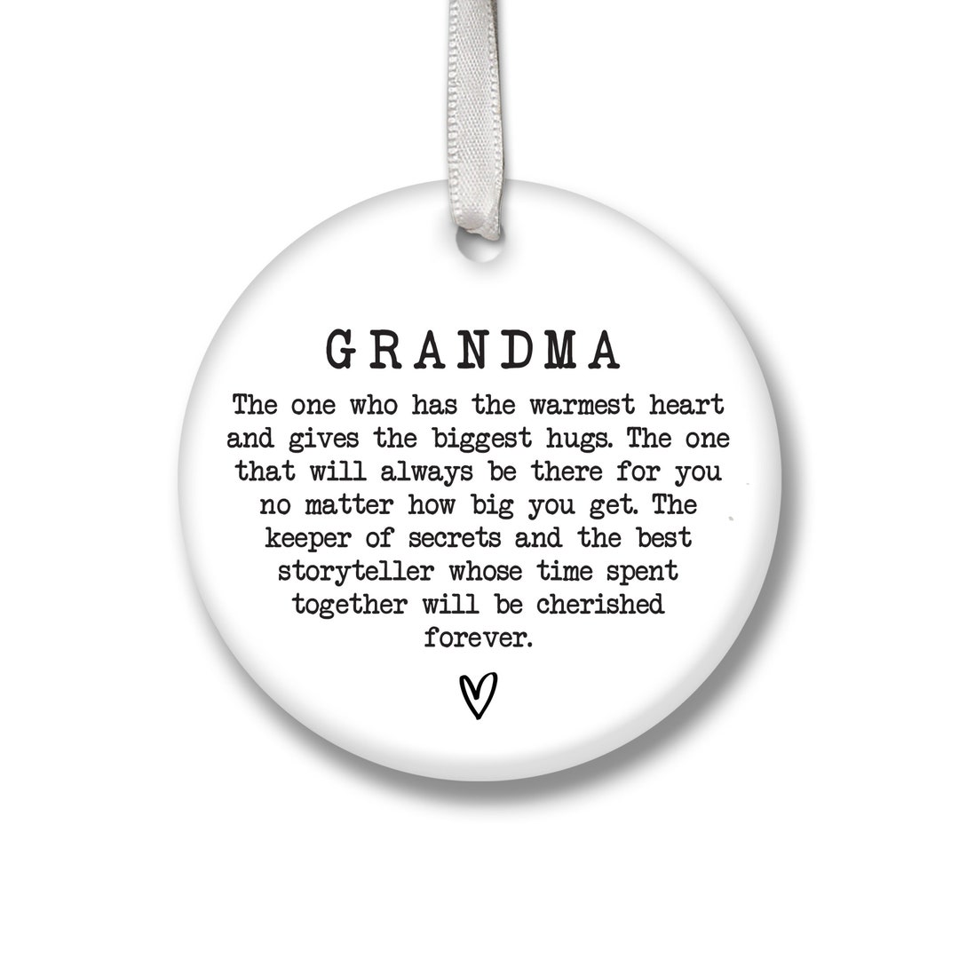 Grandma Keepsake CKS36 | Personalised Grandma Keepsake | Grandmas ...