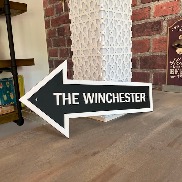 Lighted Arrow Sign - Etsy