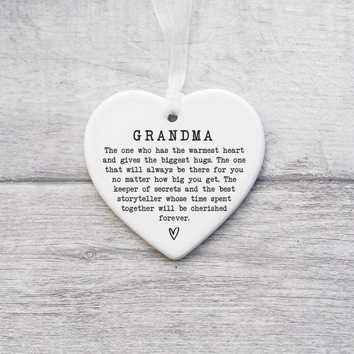 Grandma Gift KS36 Personalised Grandma Keepsake Grandmas - Etsy