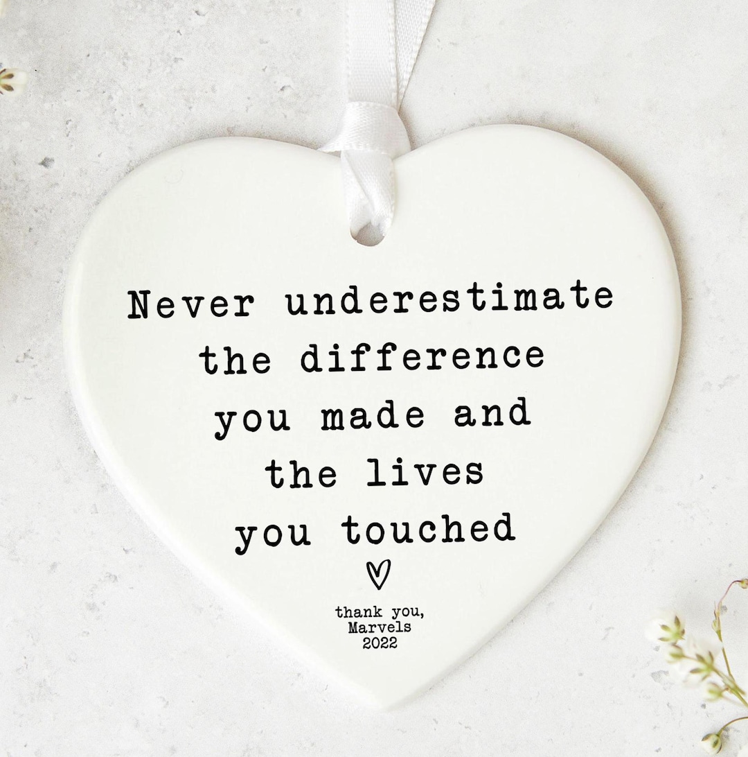 Positive Quote Keepsake KS15 | Thinking of You | Leaving Gift | Gift ...