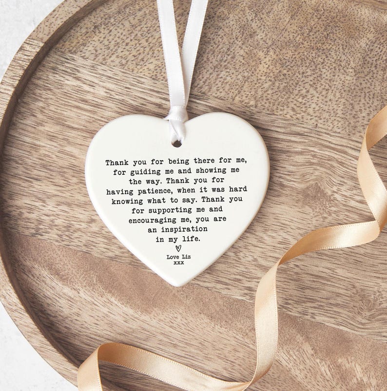 Thank You Keepsake KS12 | Personalised Thank You Gift | Gift to Say ...