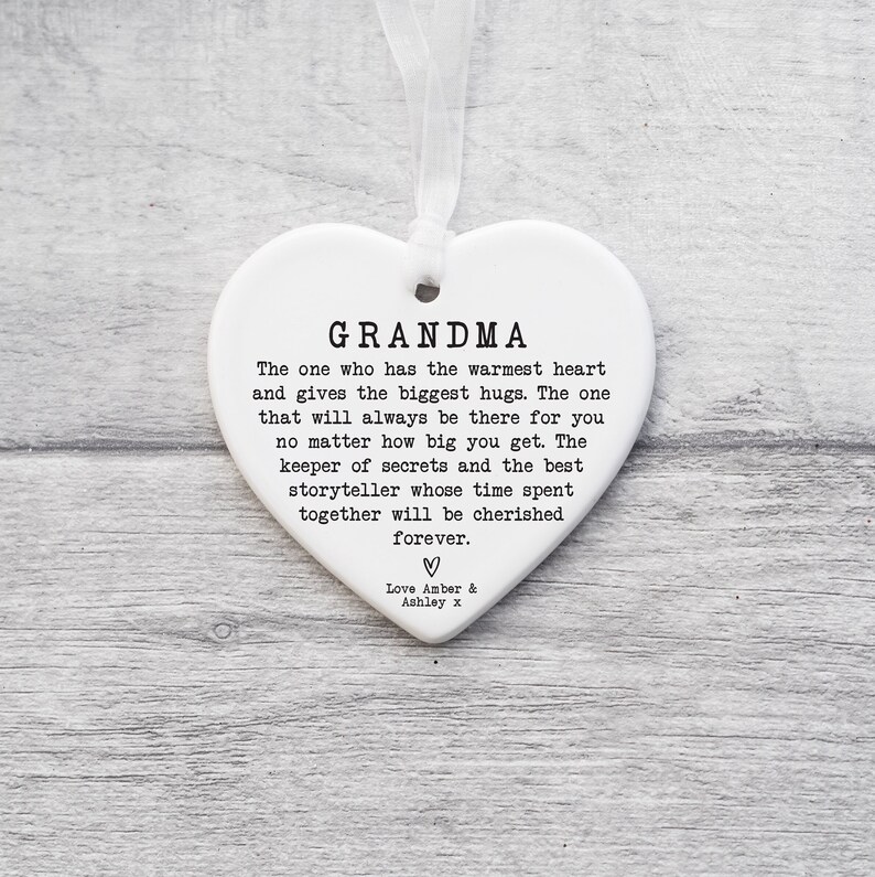 Grandma Gift KS36 Personalised Grandma Keepsake Grandmas - Etsy