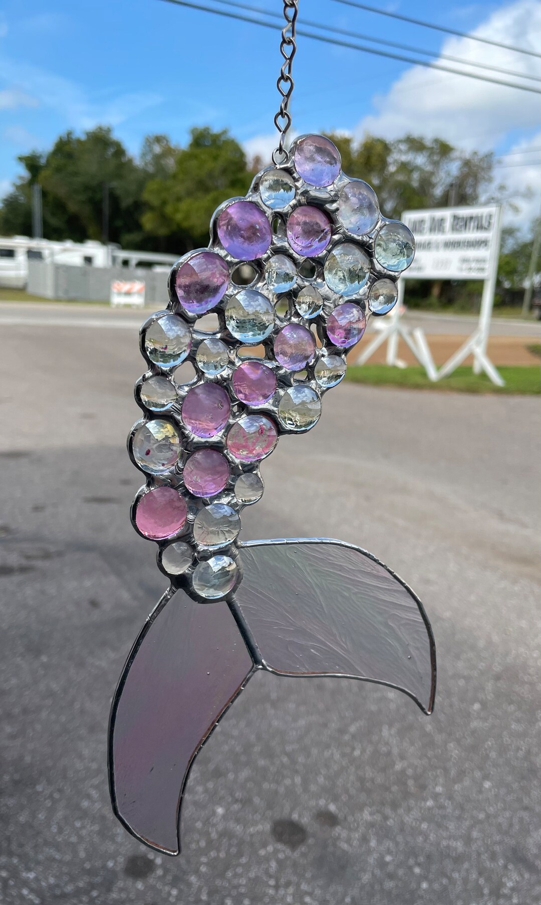 Stained Glass Mermaid Tail - Etsy