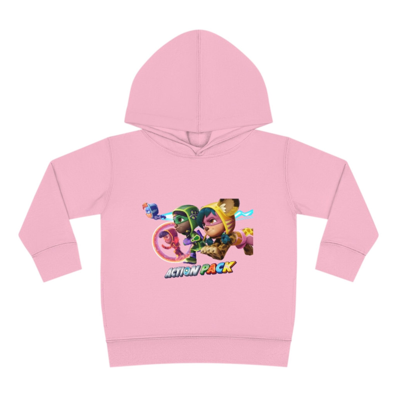 Action Pack Inspired Hoodie Pullover Fleece Hoodie, Action Pack Netflix ...