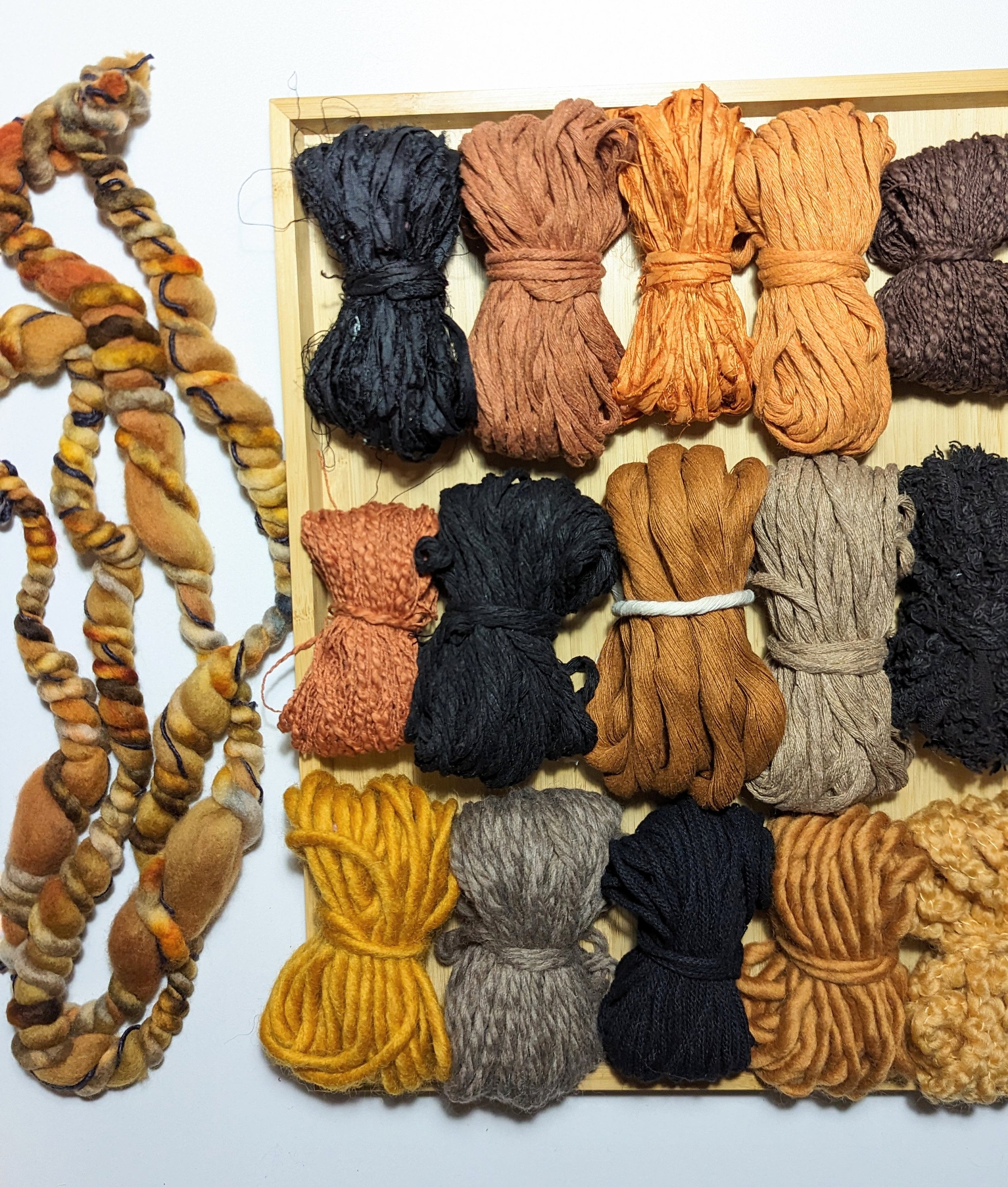 Destash Fiber Pack Weaving Supplies Macraweave Yarn Bundle - Etsy