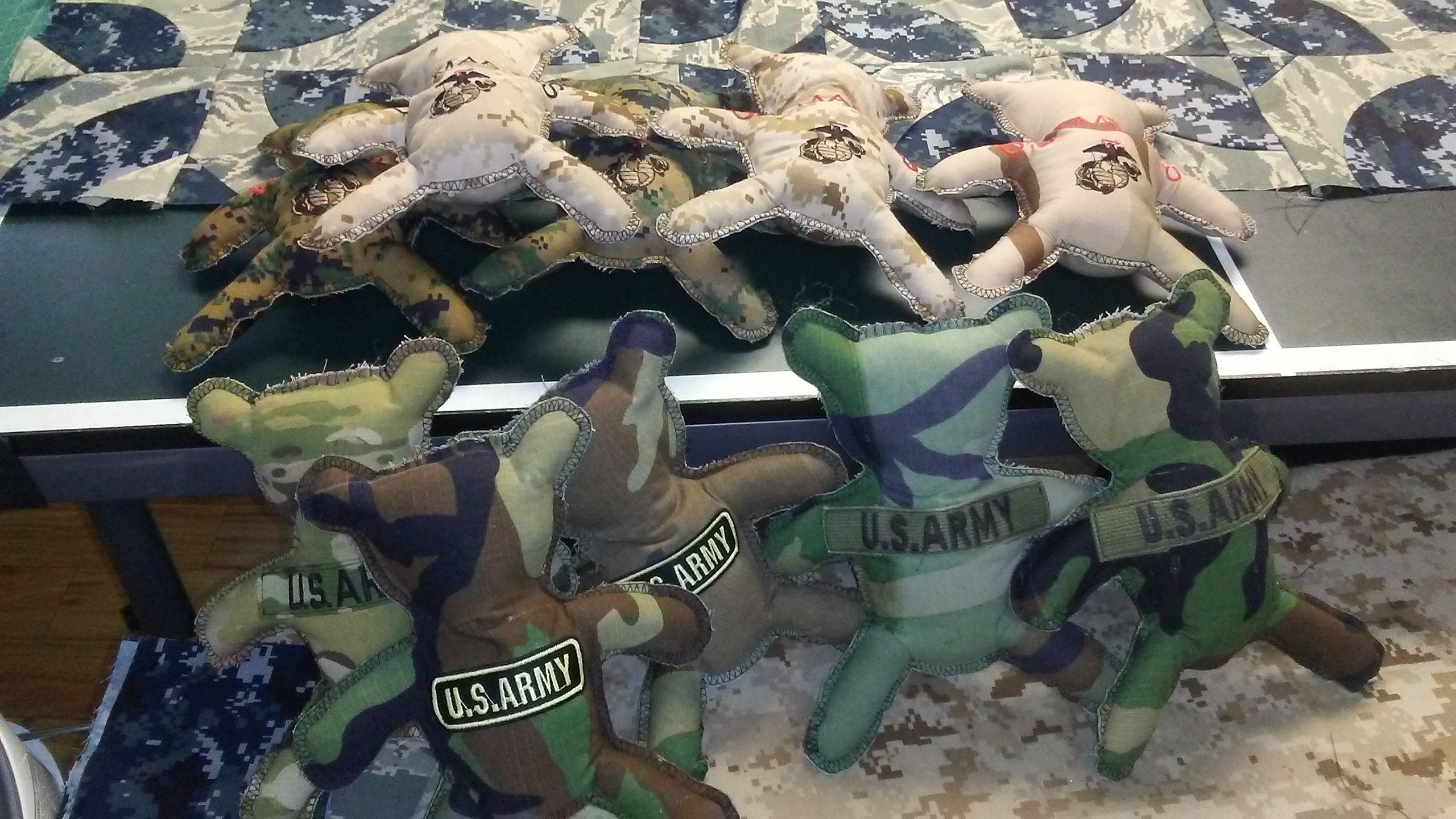 Custom Military Teddy Bear Army Navy Air Force Coast - Etsy Denmark