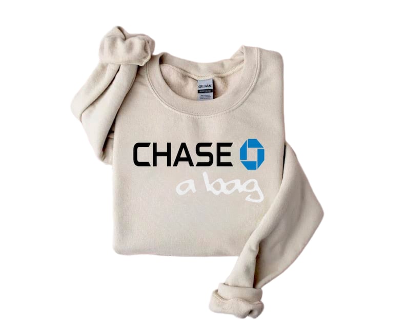 Chase a Bag Unisex Sweatshirt, Urban Ebony Designs - Etsy