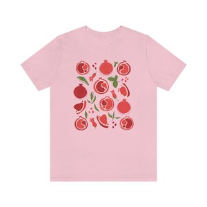 Pomegranate Shirt Fruit Shirt Botanical Shirt Cottagecore - Etsy