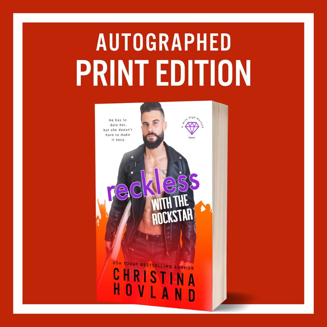 Reckless With the Rockstar SIGNED EDITION - Etsy
