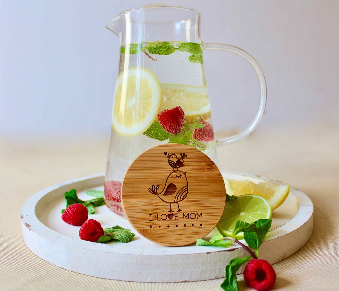 Mother's Day Gift, Water Pitcher, Personalized Gift, Pitcher, Decanter ...