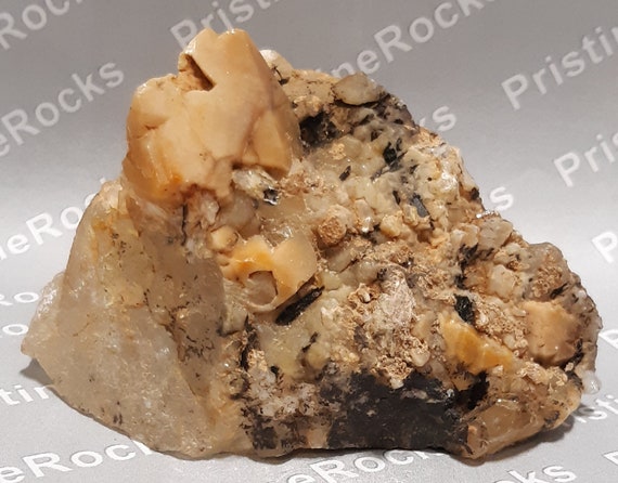 Feldspath avec actinolite pierre naturelle - Etsy France