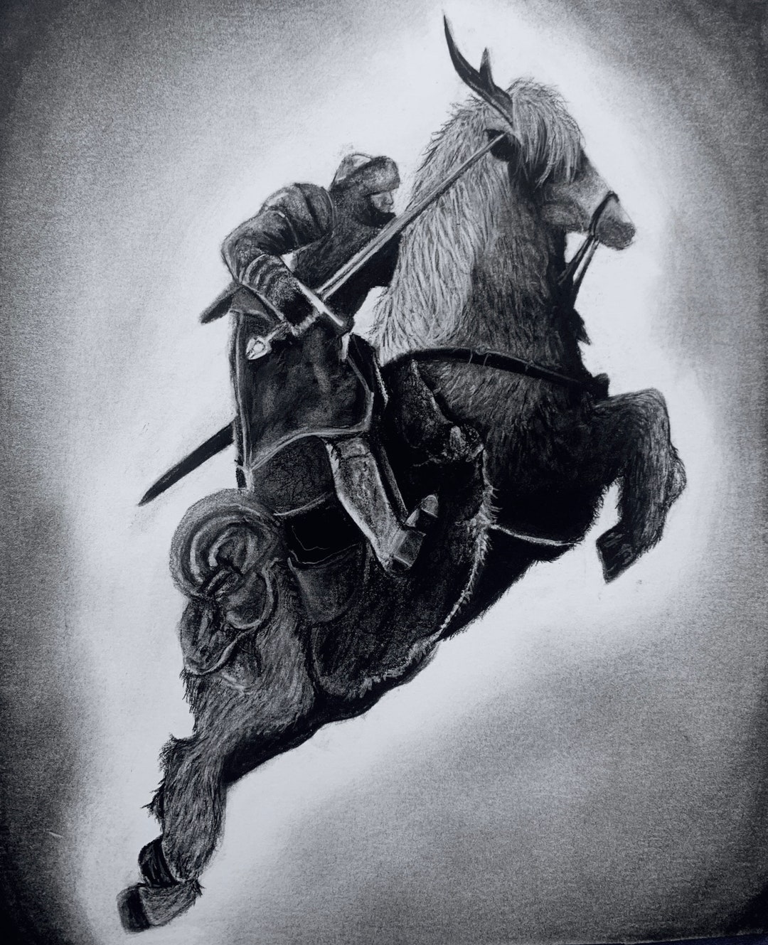 Torrent and Tarnished Elden Ring Art Print - Etsy