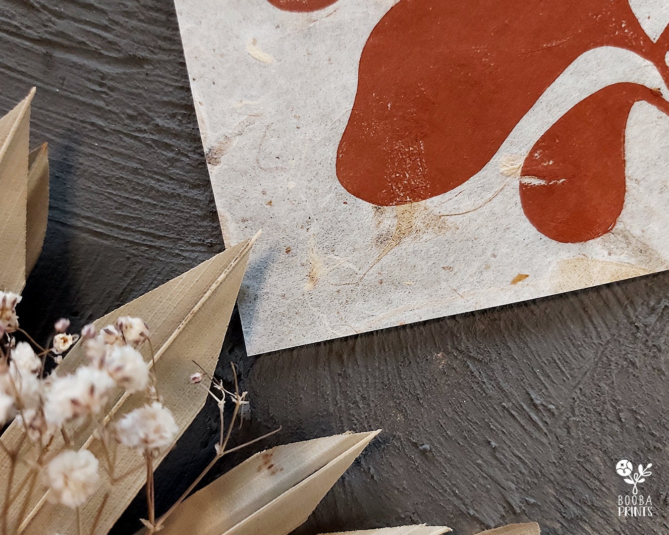 unframed Printed on beautiful Natural Mango paper 35 gsm Handmade ...