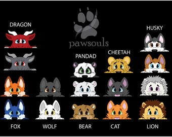 Custom Furry Decal - Etsy
