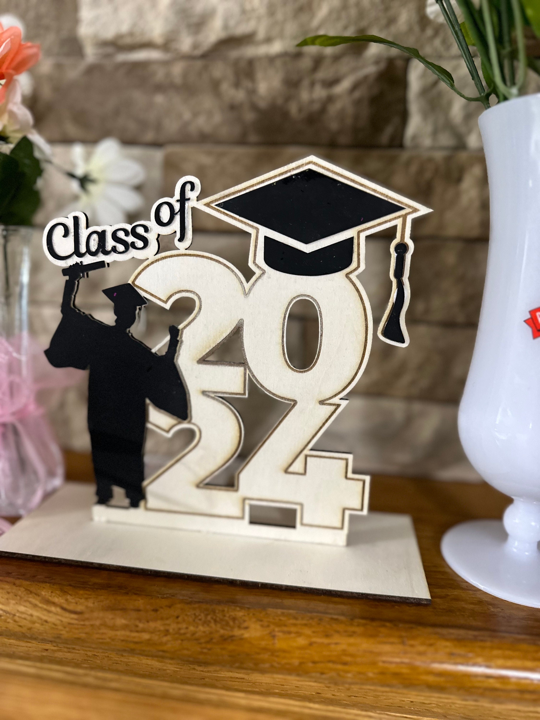 Personalized Class of 2024 Graduation Sign Handcrafted Keepsake for ...
