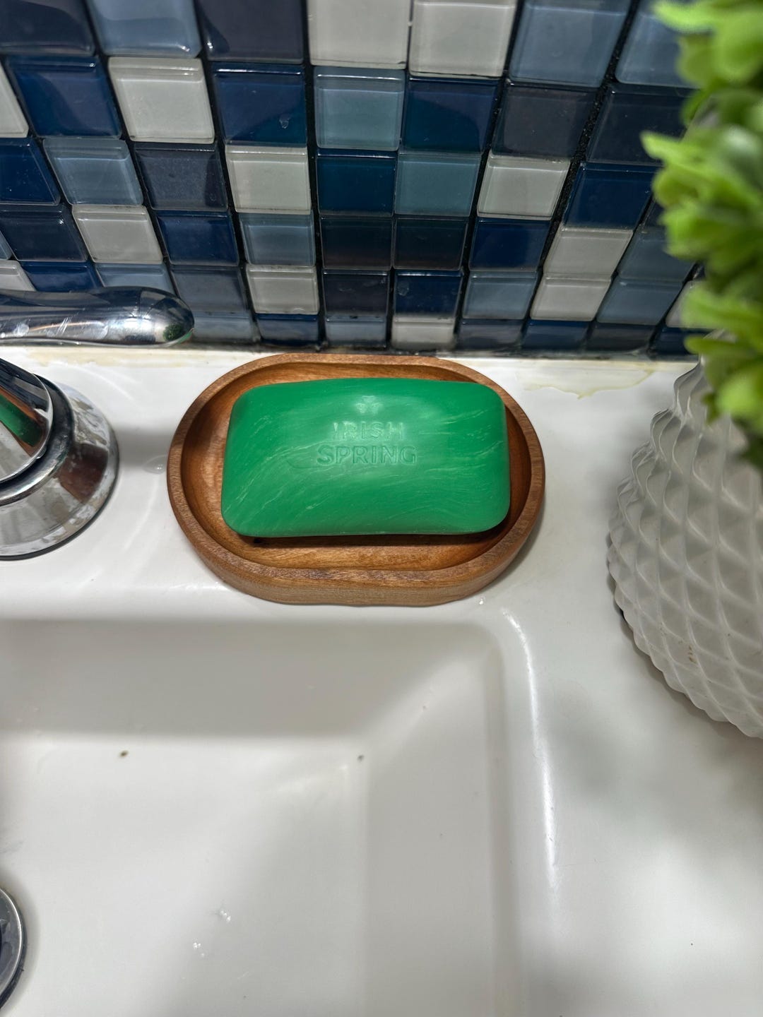 Handcrafted Cherry Wood Soap Handle – Elegant & Functional for Home and ...