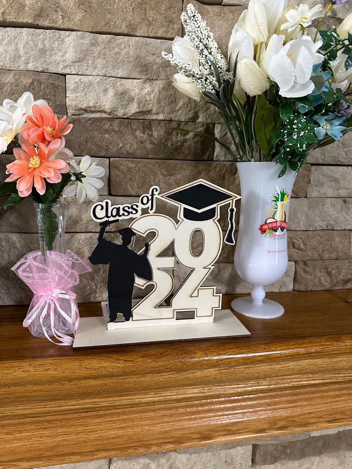 Personalized Class of 2024 Graduation Sign Handcrafted Keepsake for ...