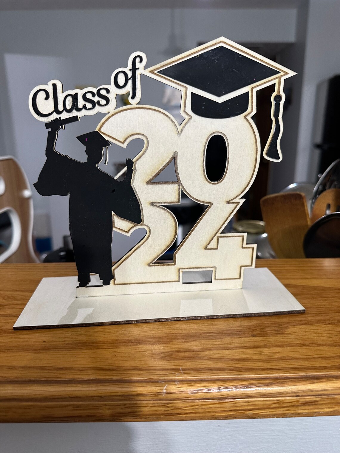 Personalized Class of 2024 Graduation Sign Handcrafted Keepsake for ...