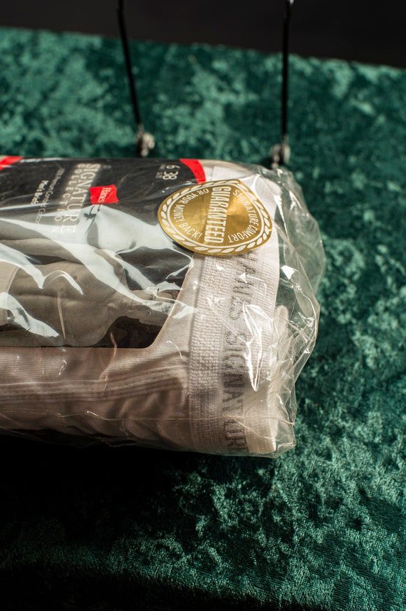 Vintage Hanes Signature white briefs 6 pack sz 38 fro… - Gem