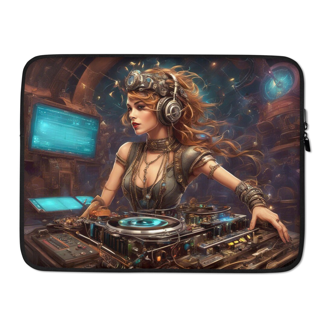 Elektra DJ - Laptop Sleeve Trippy Psychedelic - Etsy