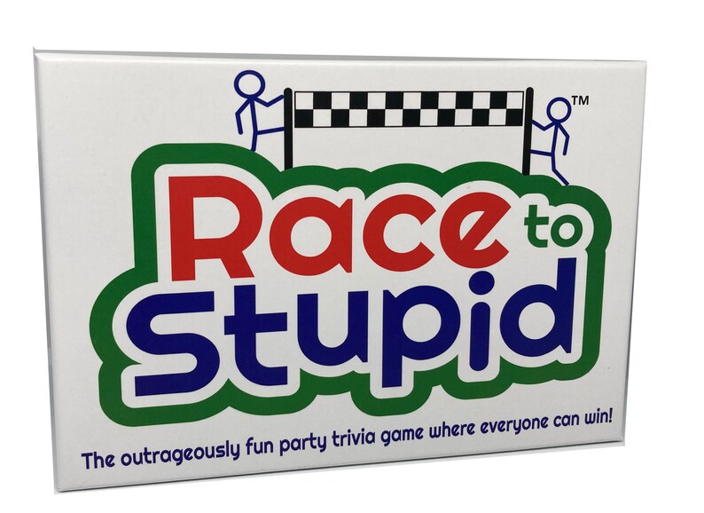 Race to Stupid Trivia Game: Game Nights and Party Fun - Etsy