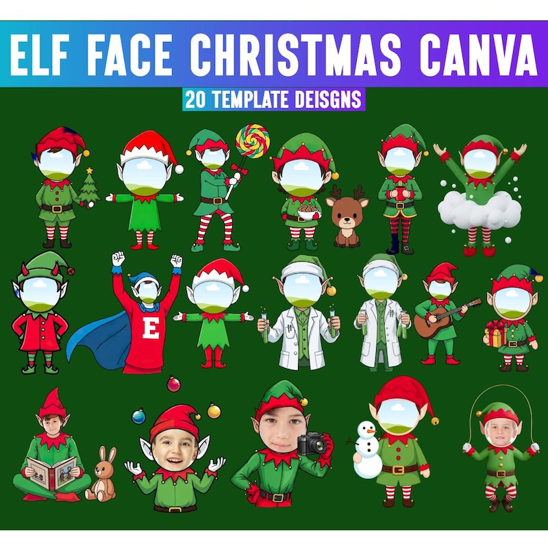 Elf Blank Face - Etsy