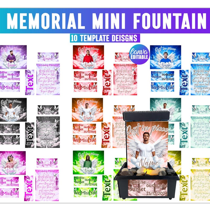 Mini Tabletop Fountains - Etsy