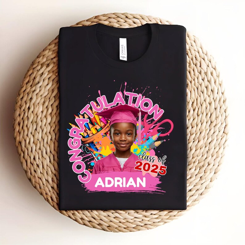 20 Kids Graduation Canva Editable Template, Grad Flyer, Grad Fan, Grade ...