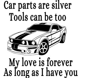 Mechanic Valentine Card - Etsy