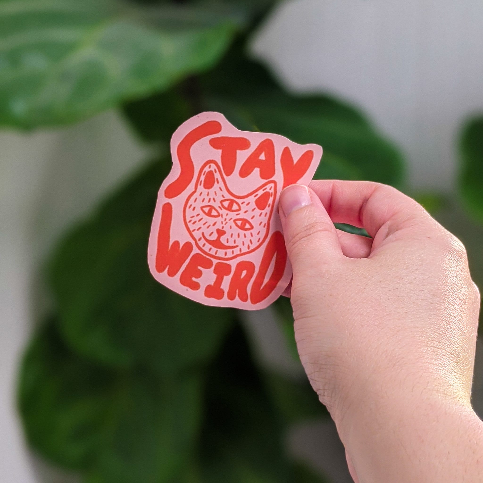 Stay Weird Sticker - Etsy