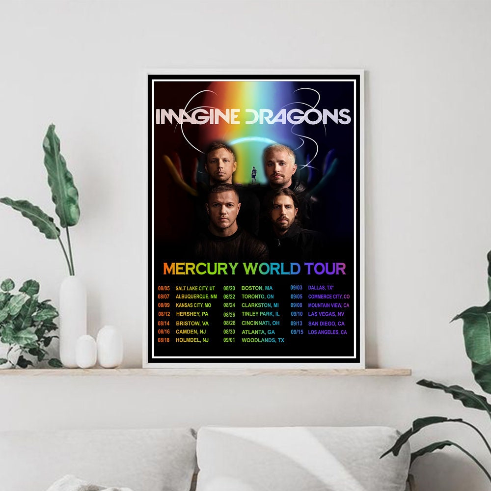 Imagine Dragons Poster 2022