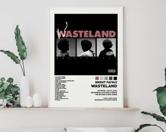 Brent Faiyaz Wasteland Poster - Etsy