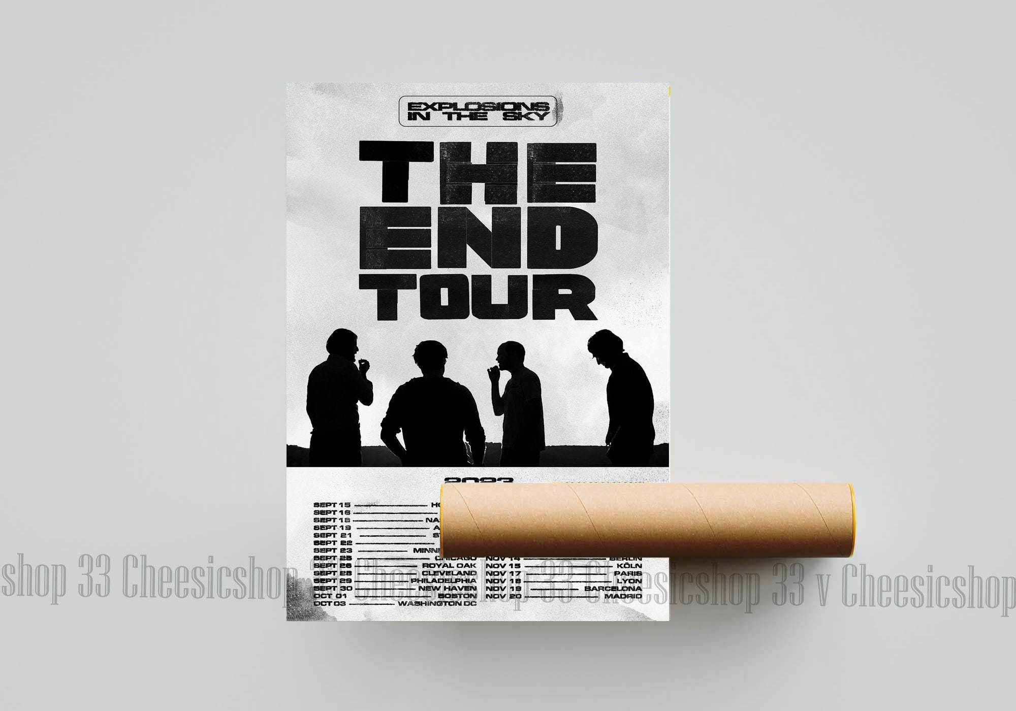 Explosion in the Sky Announce Tour 2023 - World Tour 2023 Poster sold ...