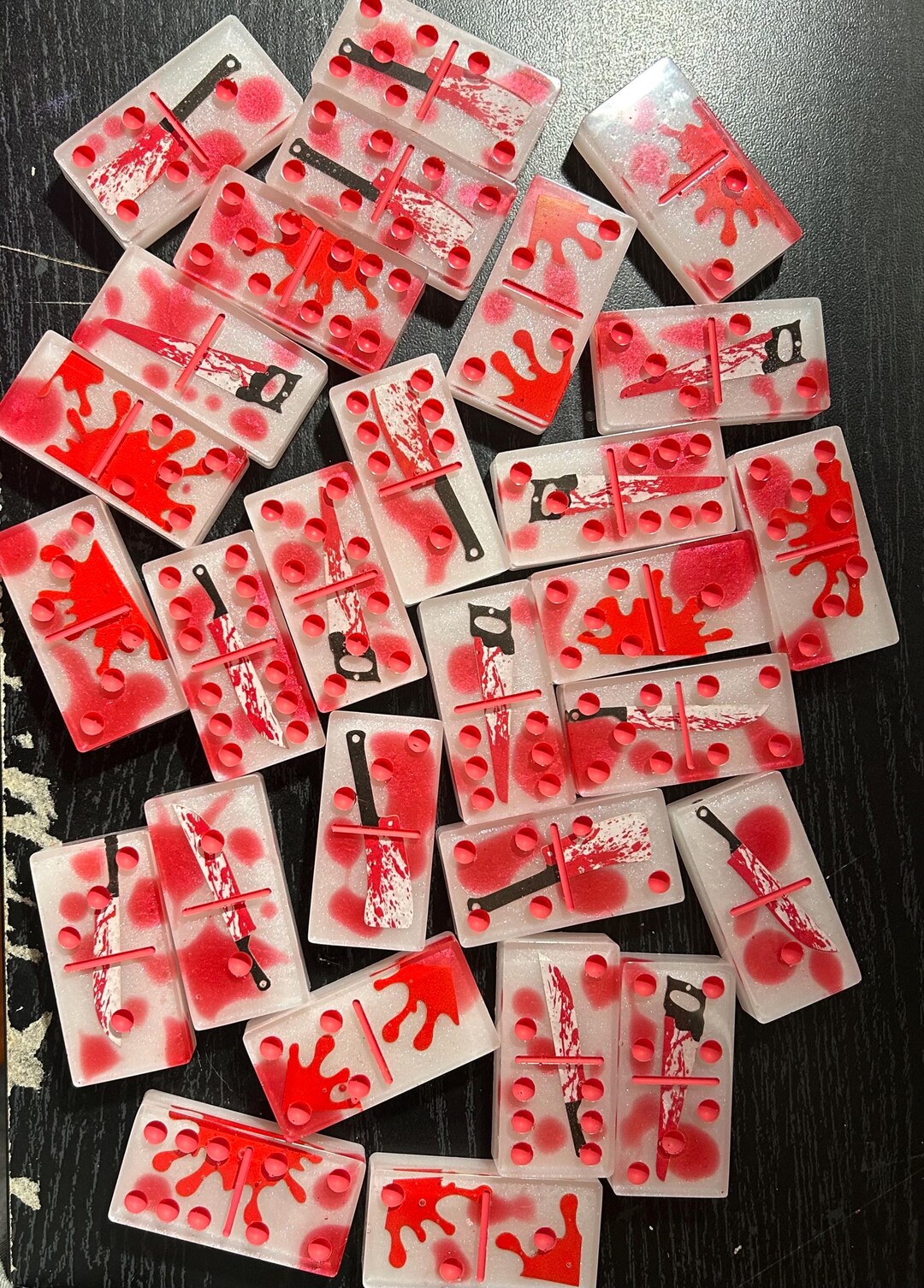 Horror Domino Set - Etsy