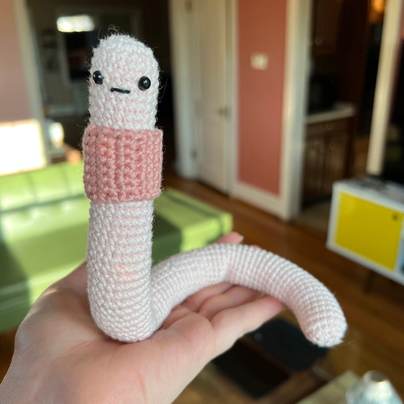 Marcus the Worm Plush - Etsy