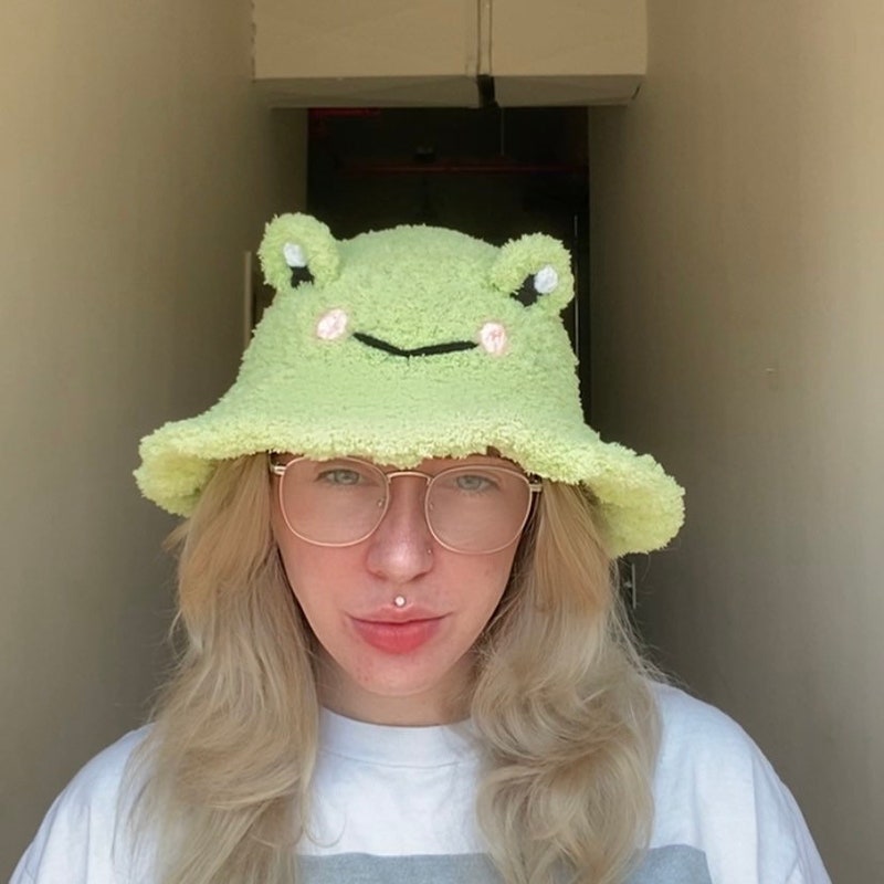 Frog Hat - Etsy