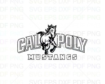 Cal poly svg | Etsy