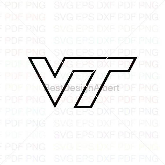 Virginia Tech Hokie Bird Sketch Coloring Page
