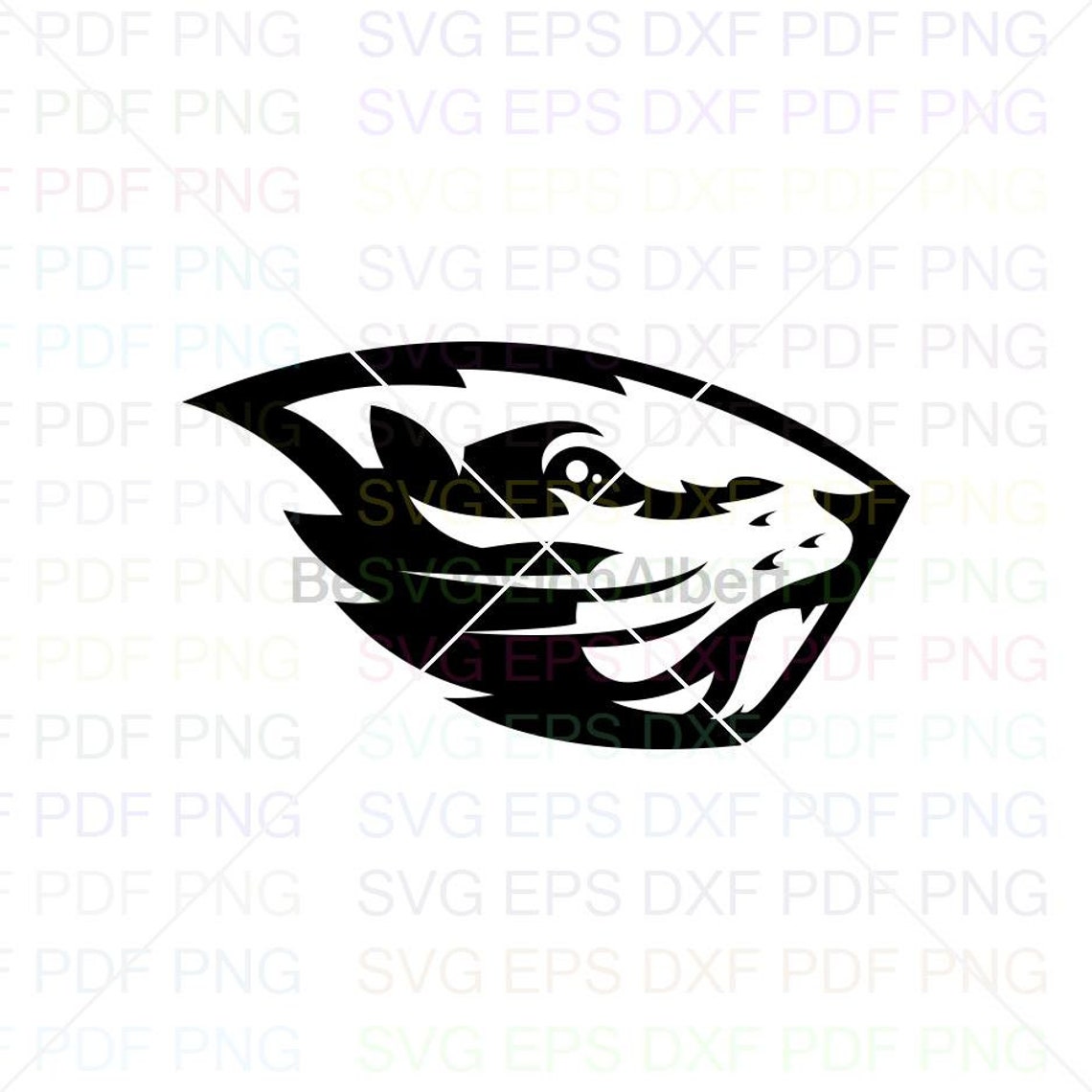 Oregon State Beavers Svg Dxf Eps Pdf Png Cricut Cutting | Etsy