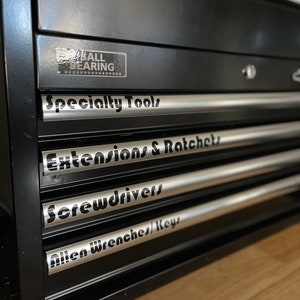 Tool Box Labels || Tool Box Decals || Organizational Labels || Tool ...